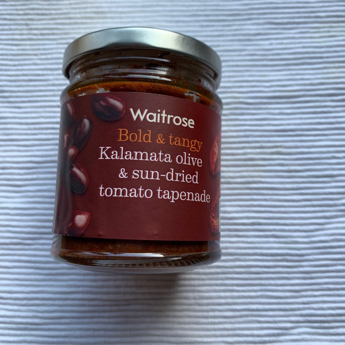 Kalamata olive & sun-dried tomato tapenade from Waitrose - Vegan ...