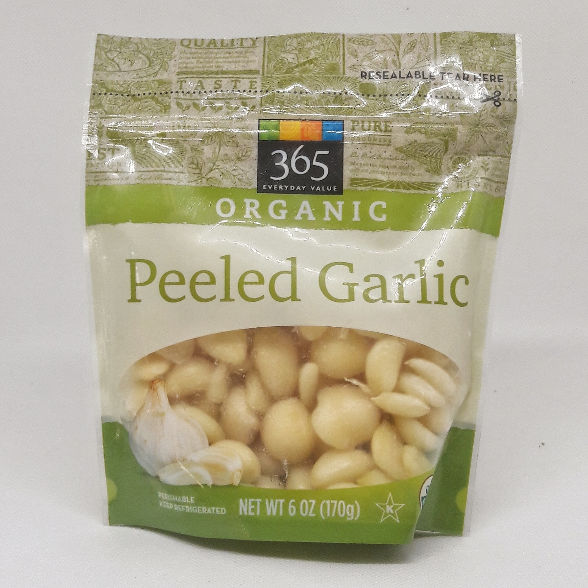 Organic Peeled Garlic from Whole Foods Market - Vegan Product Reviews ...