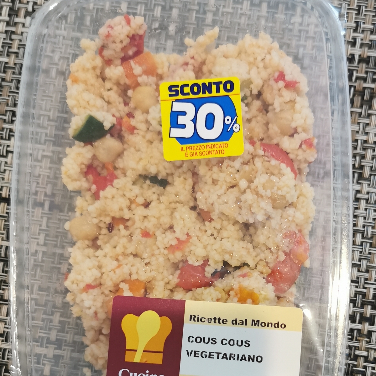 Cous cous vegetariano from I Pronti In Tavola Esselunga - Vegan Product ...