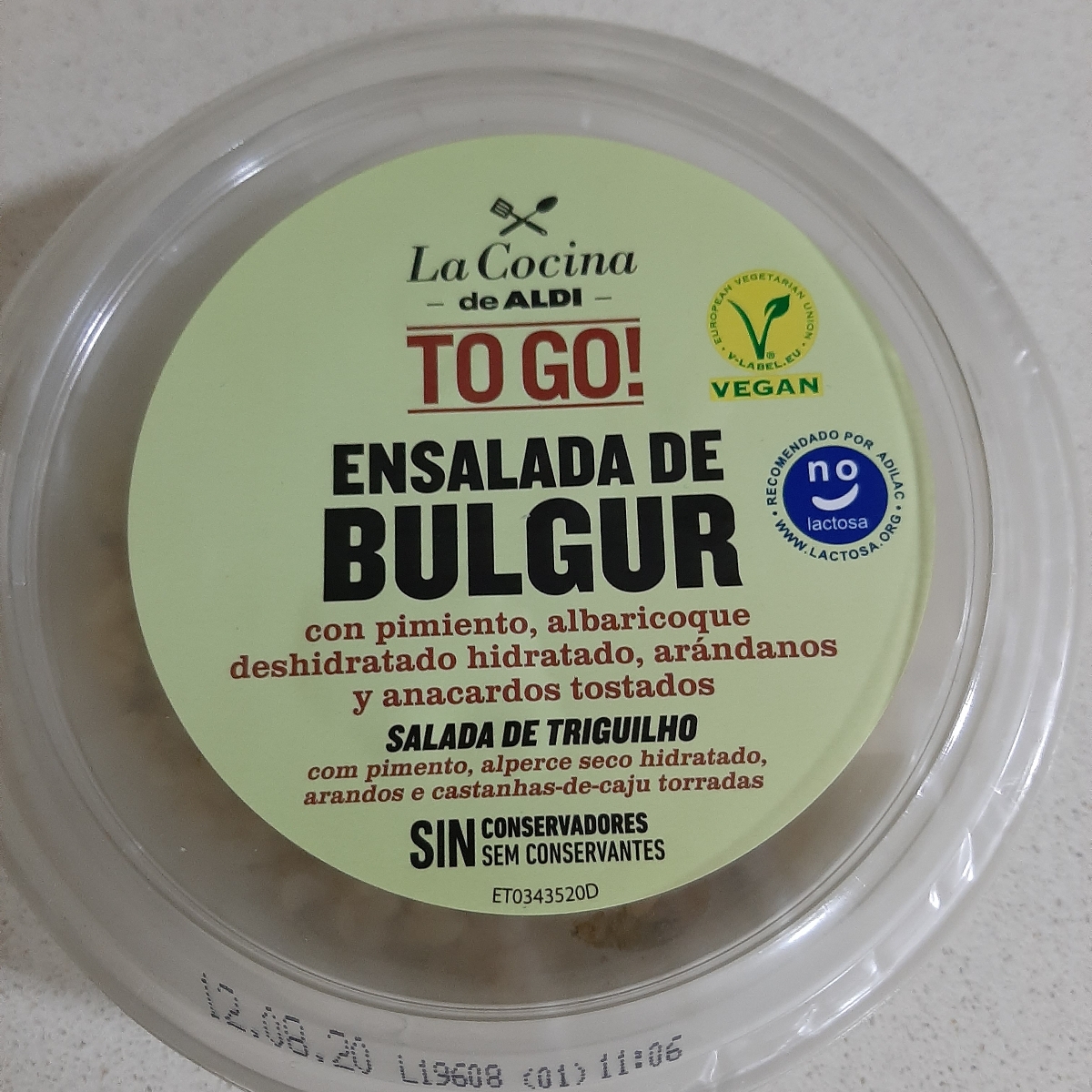 Ensalada De Bulgur from ALDI - Vegan Product Reviews & Ratings | abillion