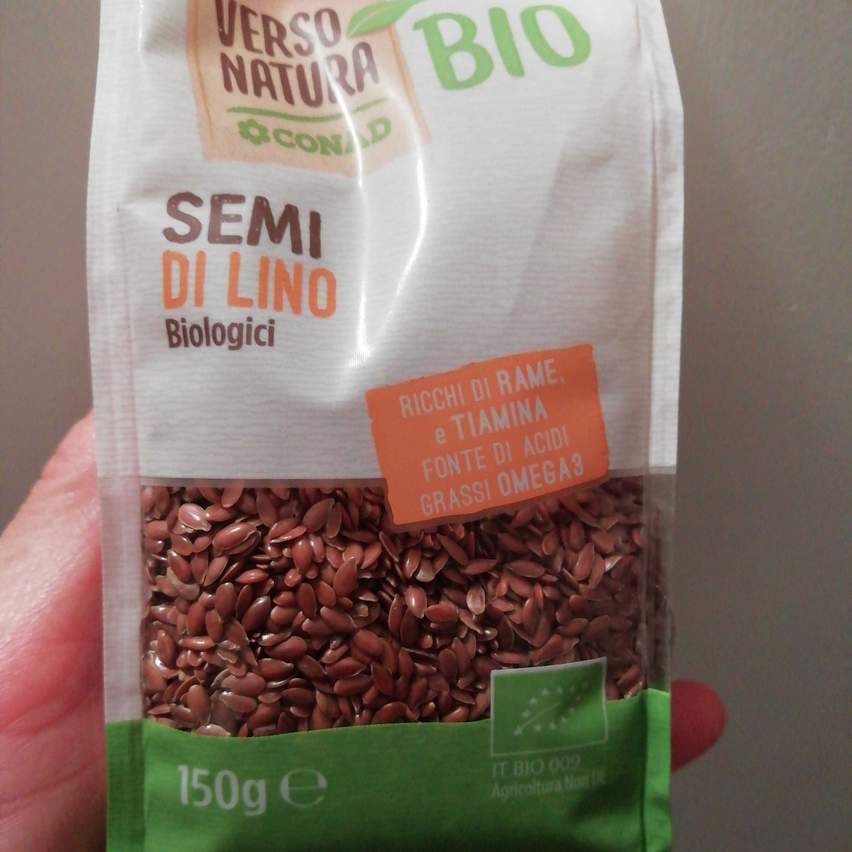 Semi di lino from Verso Natura Conad Veg - Vegan Product Reviews & Ratings | abillion