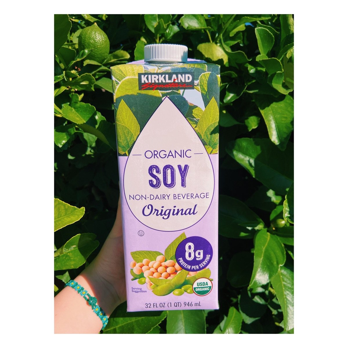Organic soy non-dairy beverage from Kirkland Signature - Vegan Product ...
