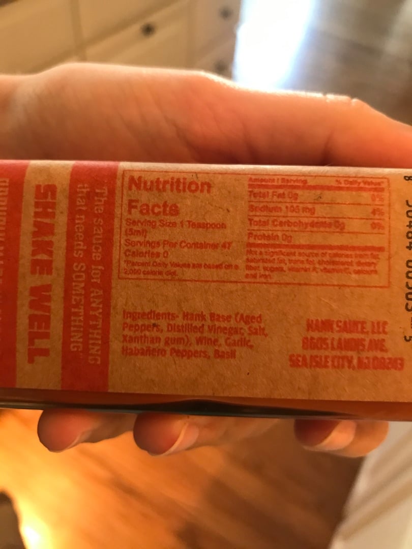 Hanks Heat Hot Sauce from Hank Sauce - Vegan Product Reviews & Ratings ...