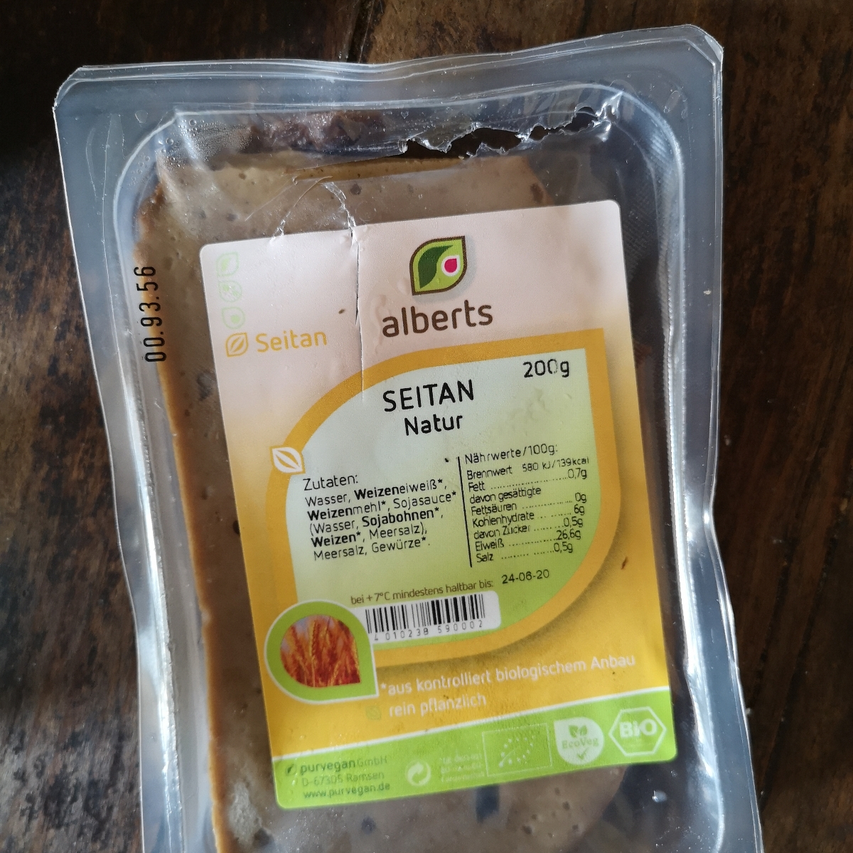 Seitan Natur from Alberts - Vegan Product Reviews & Ratings | abillion