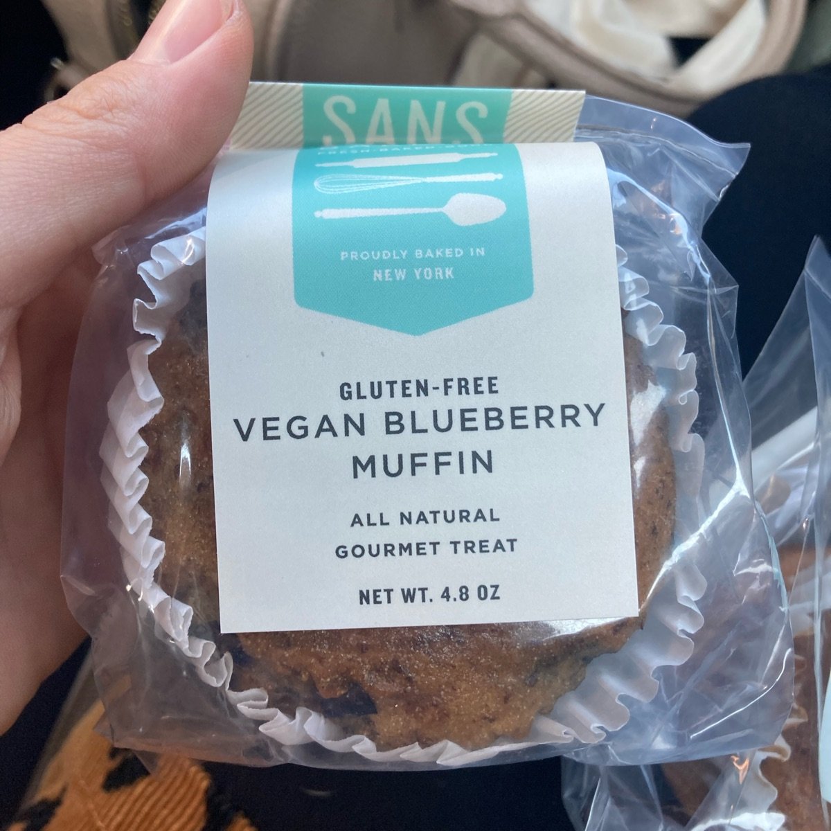Sans Bakery Vegan Blueberry Muffin Reviews | abillion