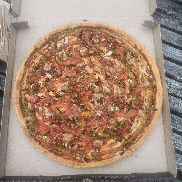 Hell Pizza New Zealand Sinister Pizza Stretched Thin Crust Review ...