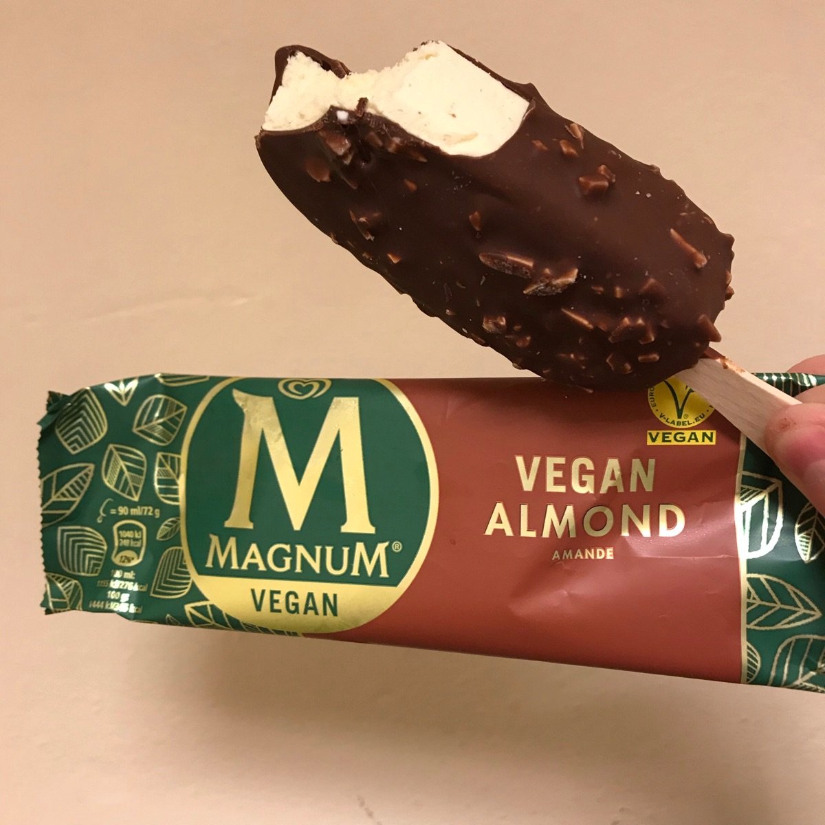Magnum Vegan Almond at Magnum - Review by @vegansuttonmama | abillion