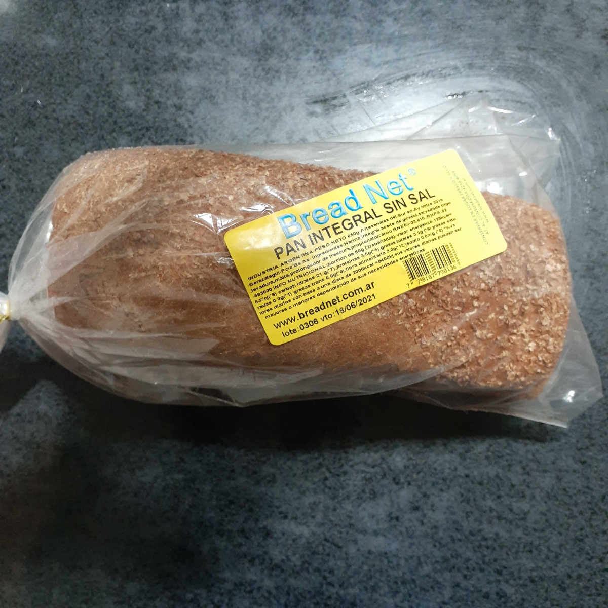 Bread Net - Pan integral sin sal Review | abillion