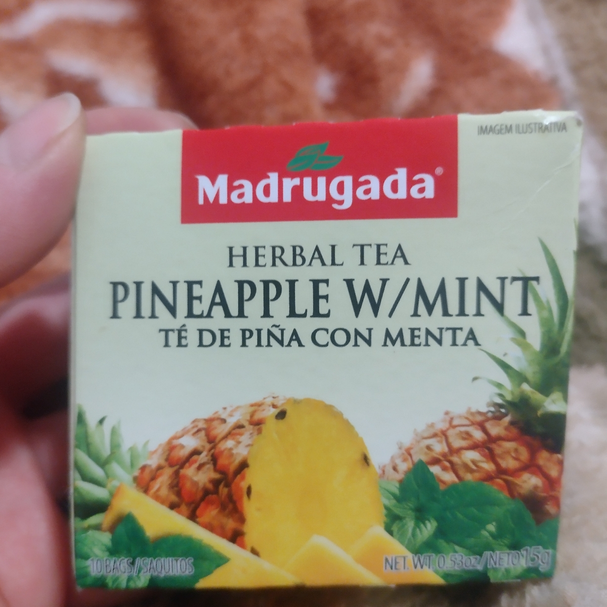 herbal tea pineaple w/mint from Madrugada - Vegan Product Reviews ...