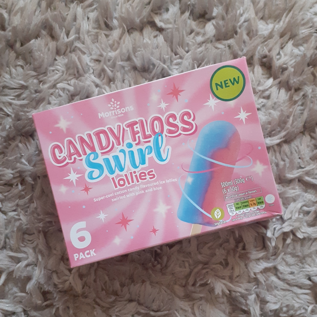 Candy Floss Swirl Lollies at Morrisons - Review by @jasminelilac | abillion