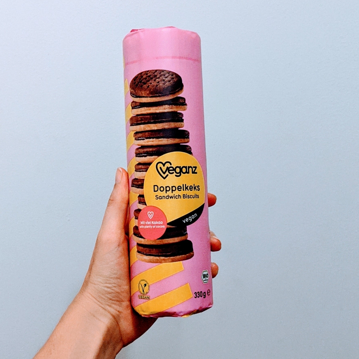 Doppelkeks Kakao Sandwich Biscuit from Veganz - Vegan Product Reviews ...