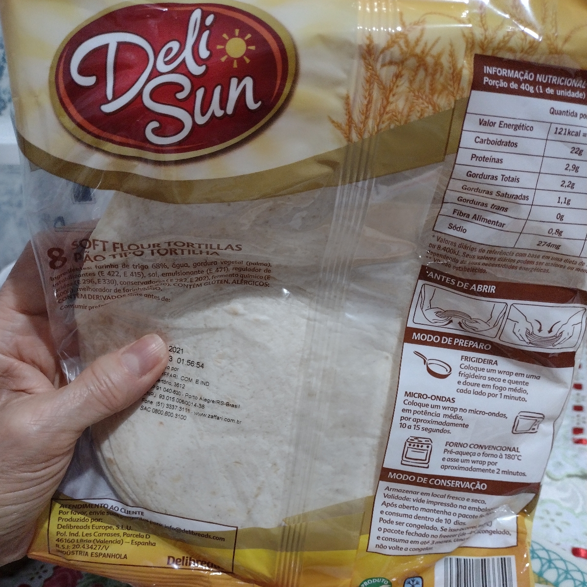 Tortilla Deli Sun from Delibreads - Vegan Product Reviews & Ratings ...