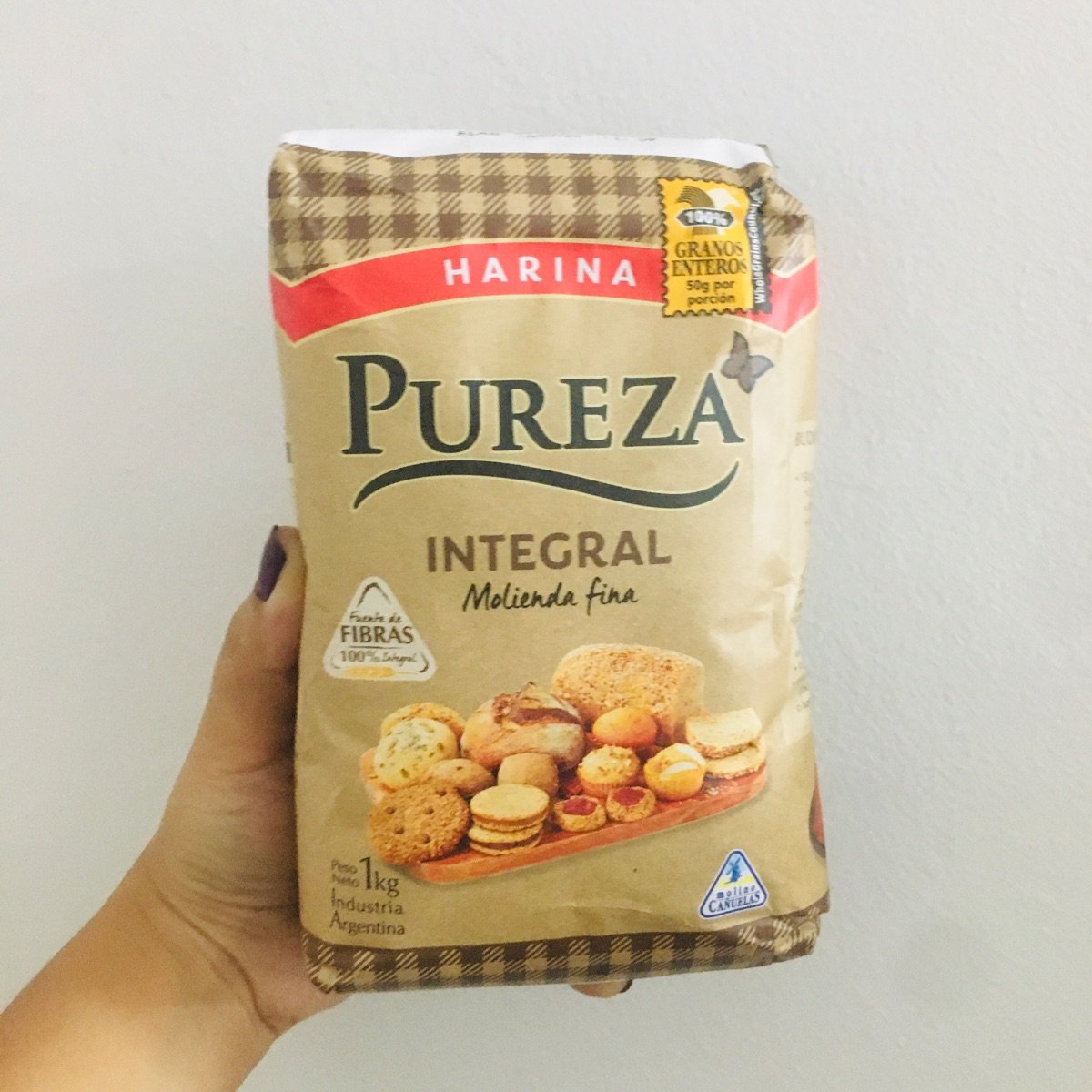 Pureza Harina Integral from Molino Cañuelas - Vegan Product Reviews ...