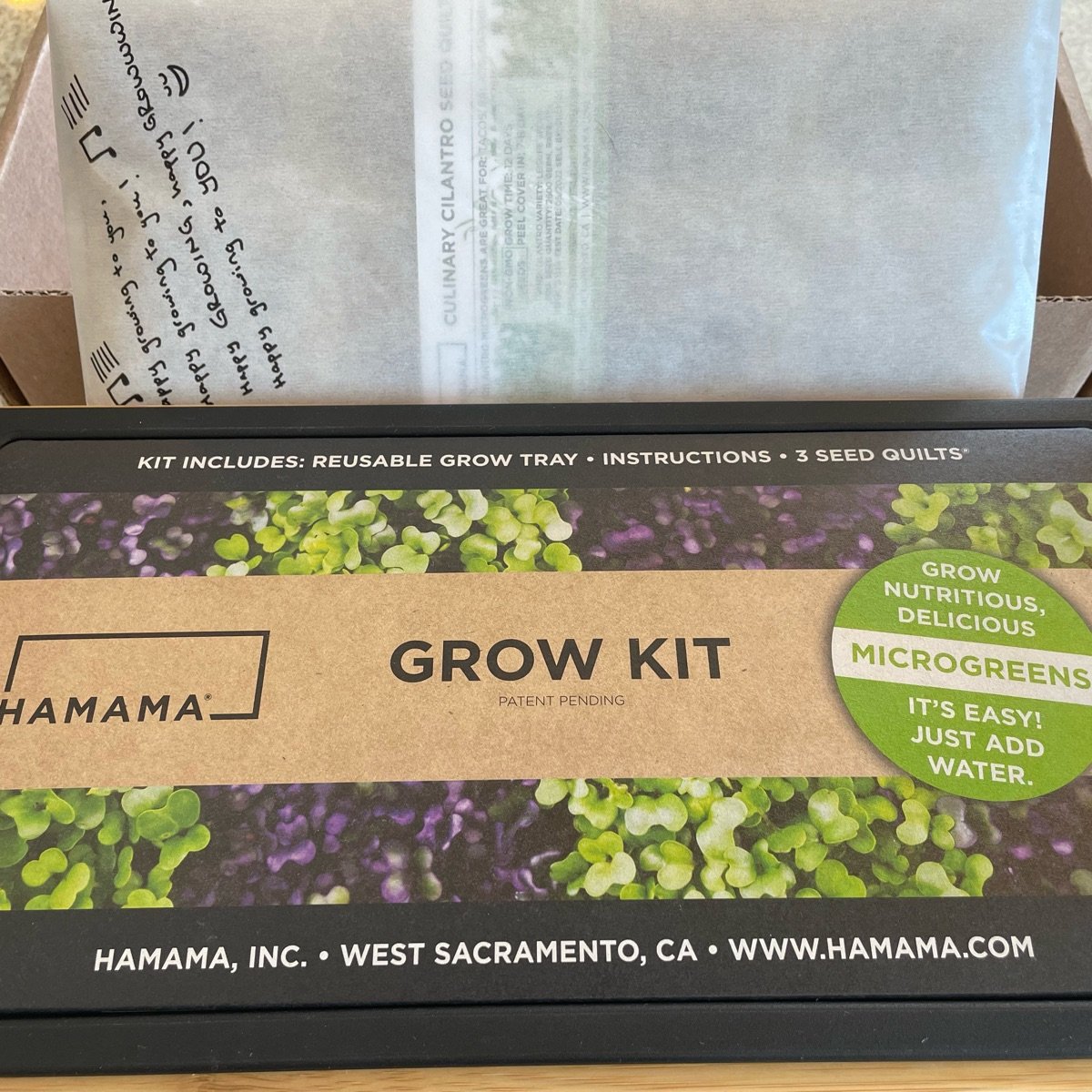 Mico Greens Grow Kit from Hamama - Vegan Product Reviews & Ratings ...