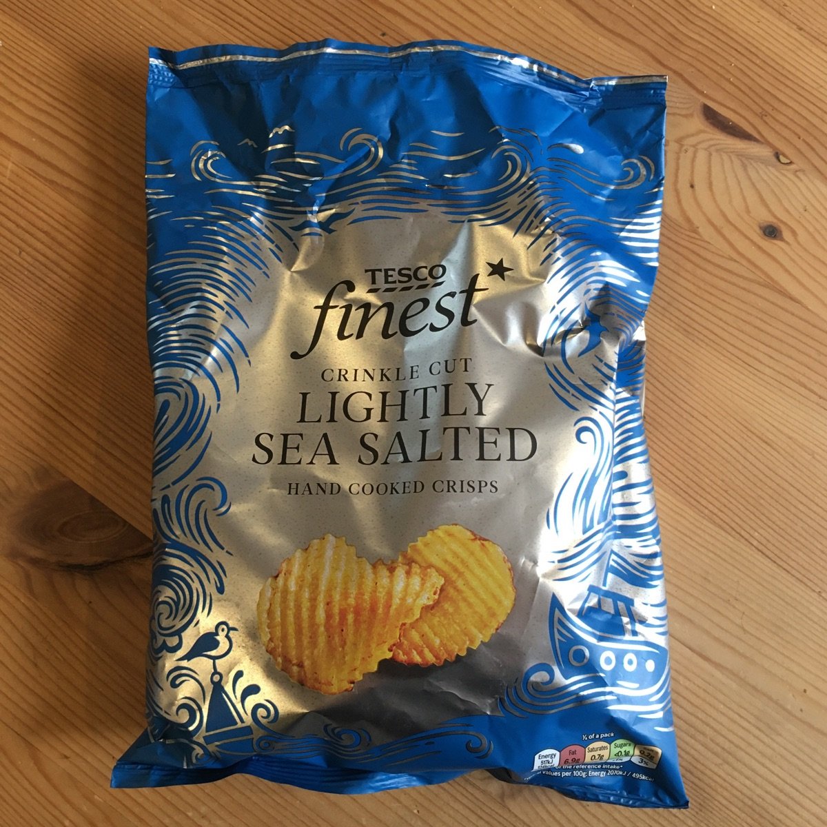 Lightly sea salted crisps from Tesco - Vegan Product Reviews & Ratings ...