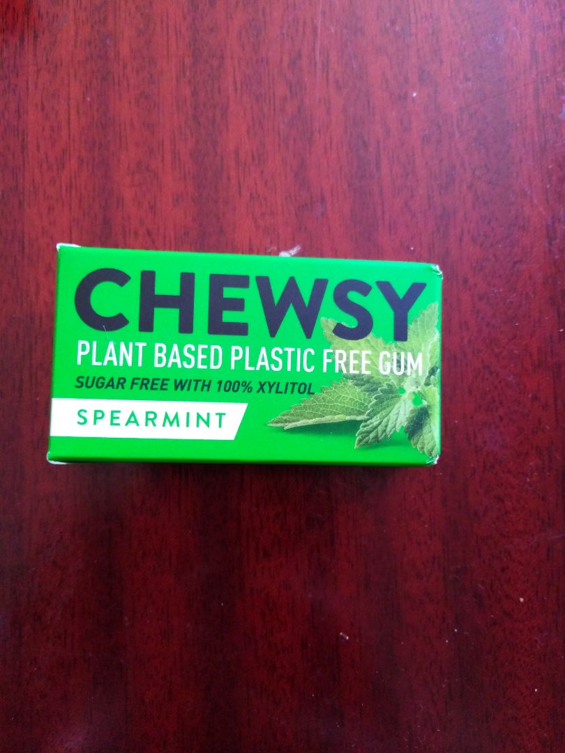 Spearmint Plant Based Plastic Free Gum from Chewsy - Vegan Product ...