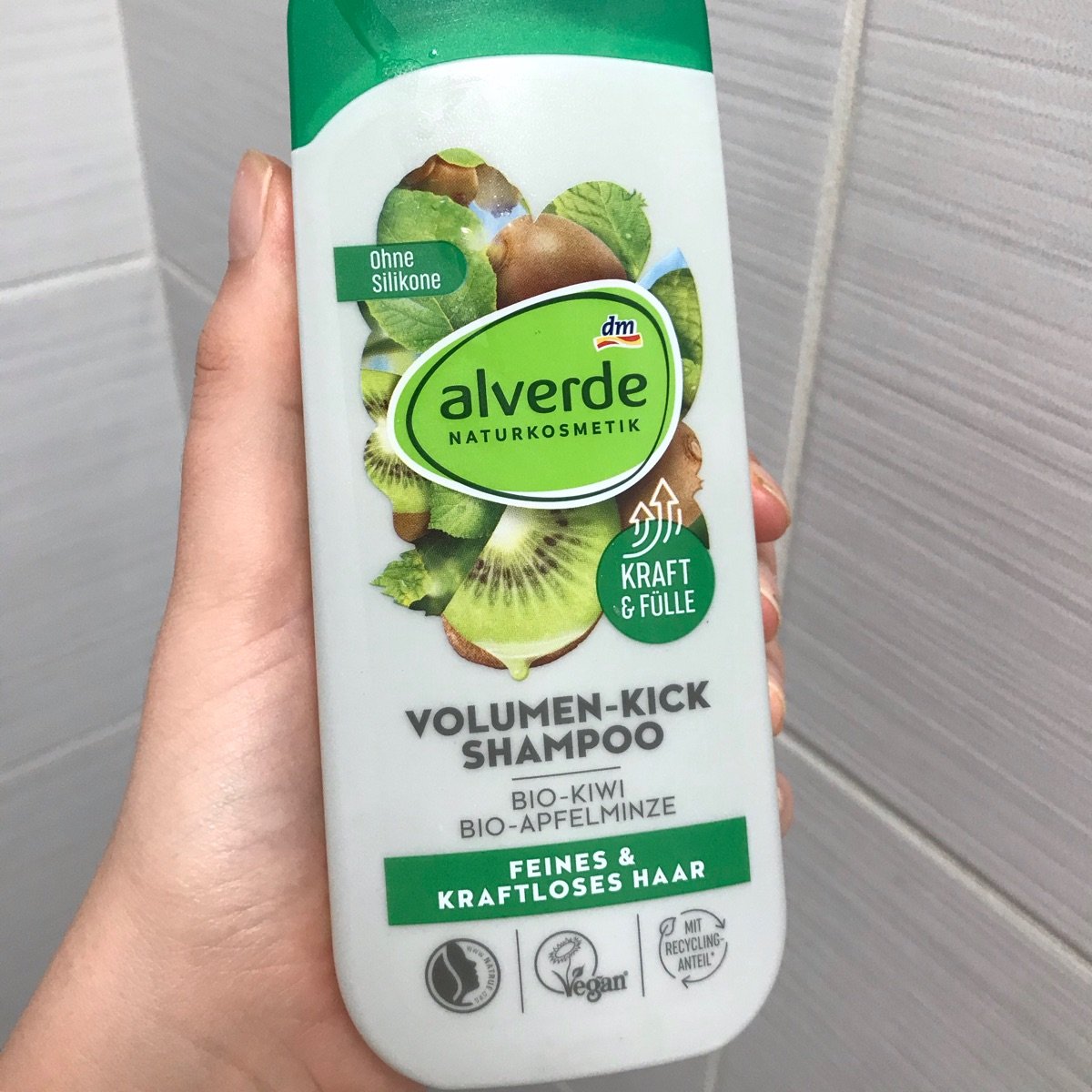 Volumen Kick Shampoo from Alverde Naturkosmetik - Vegan Product Reviews ...
