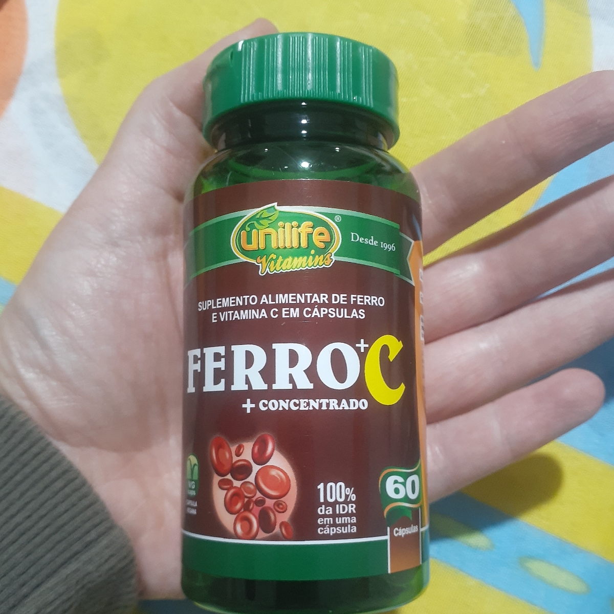 Ferro + Vitamina C from Unilife Vitamins - Vegan Product Reviews ...