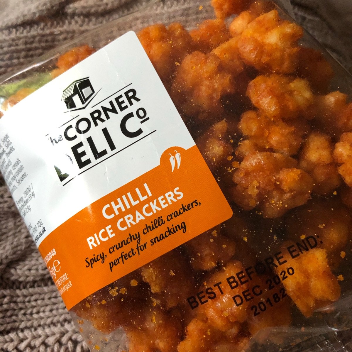 Avaliações de Chilli Rice Crackers da The Corner Deli Co | abillion
