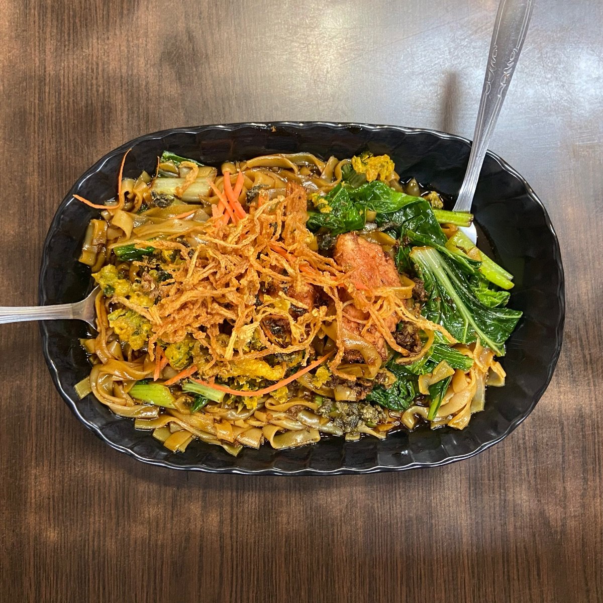 Vegetarian Pork Ribs Hor Fun at Yi Xin Vegetarian, Singapore - Vegan ...