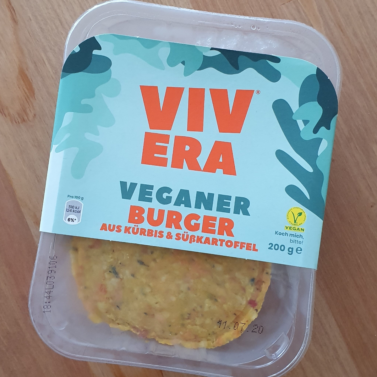 Pumpkin & sweet potato burger from Vivera - Vegan Product Reviews ...