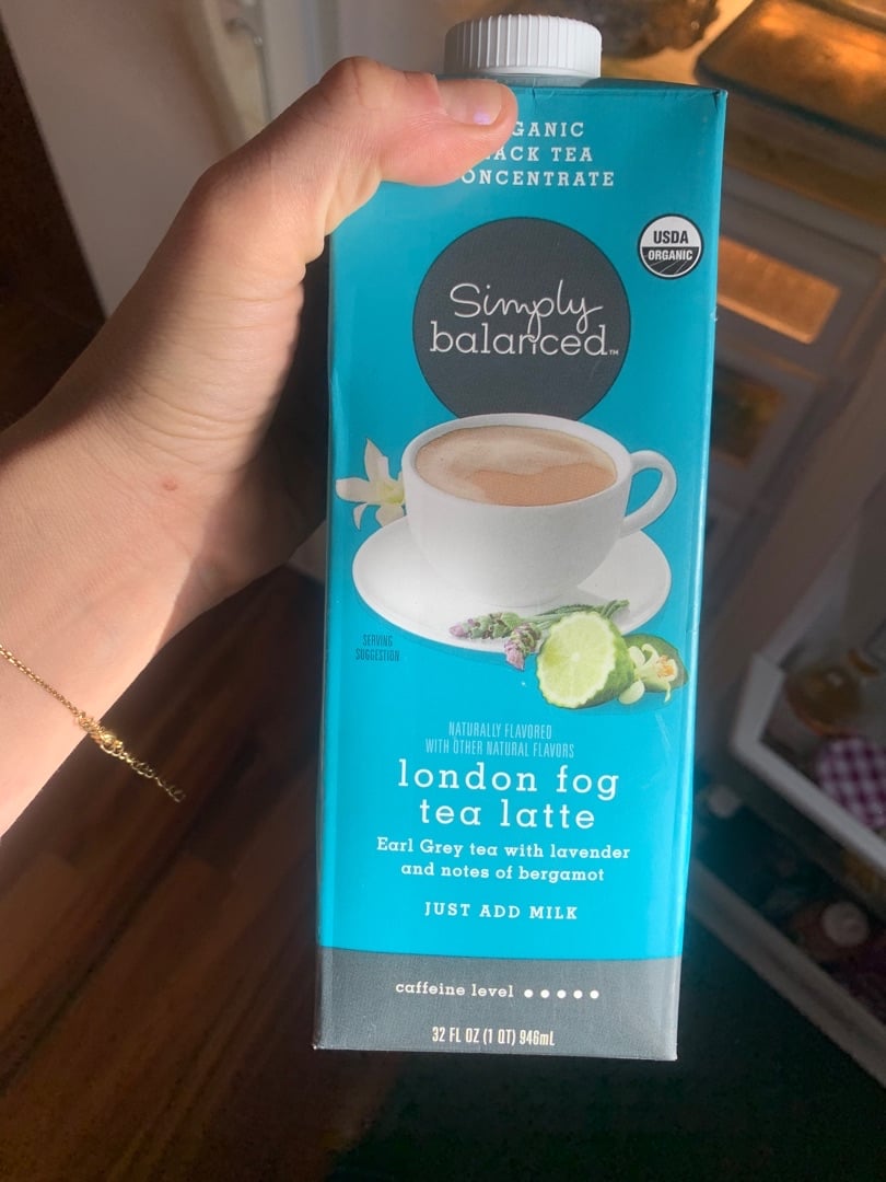 London fog tea latte from Simply Balanced - Vegan Product Reviews ...