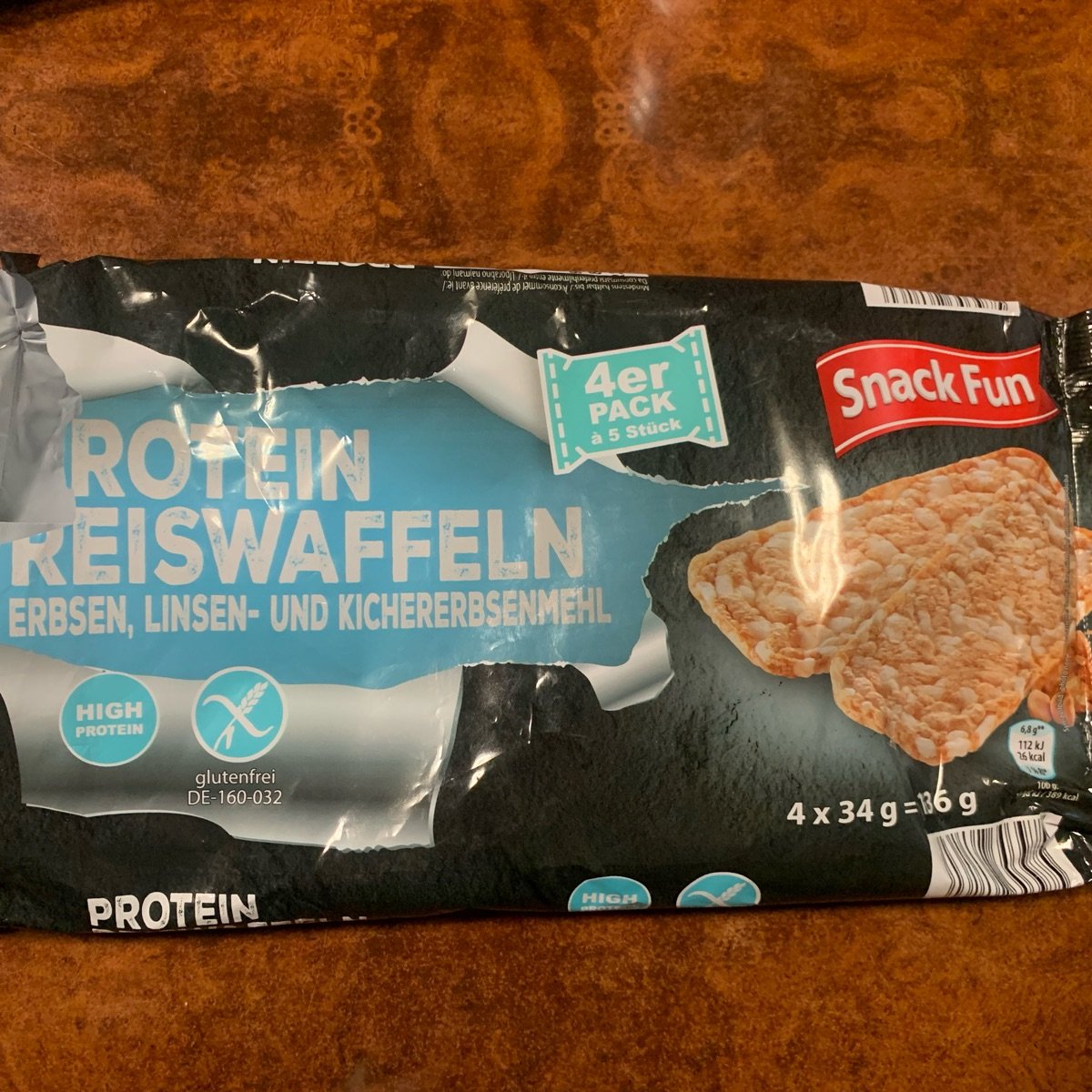 Protein Reiswaffeln from Snack Fun - Vegan Product Reviews & Ratings ...