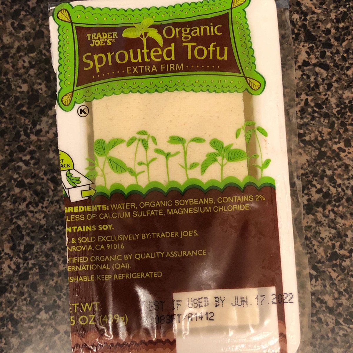 Organic Sprouted Tofu Extra Firm at Trader Joe's - Review by ...