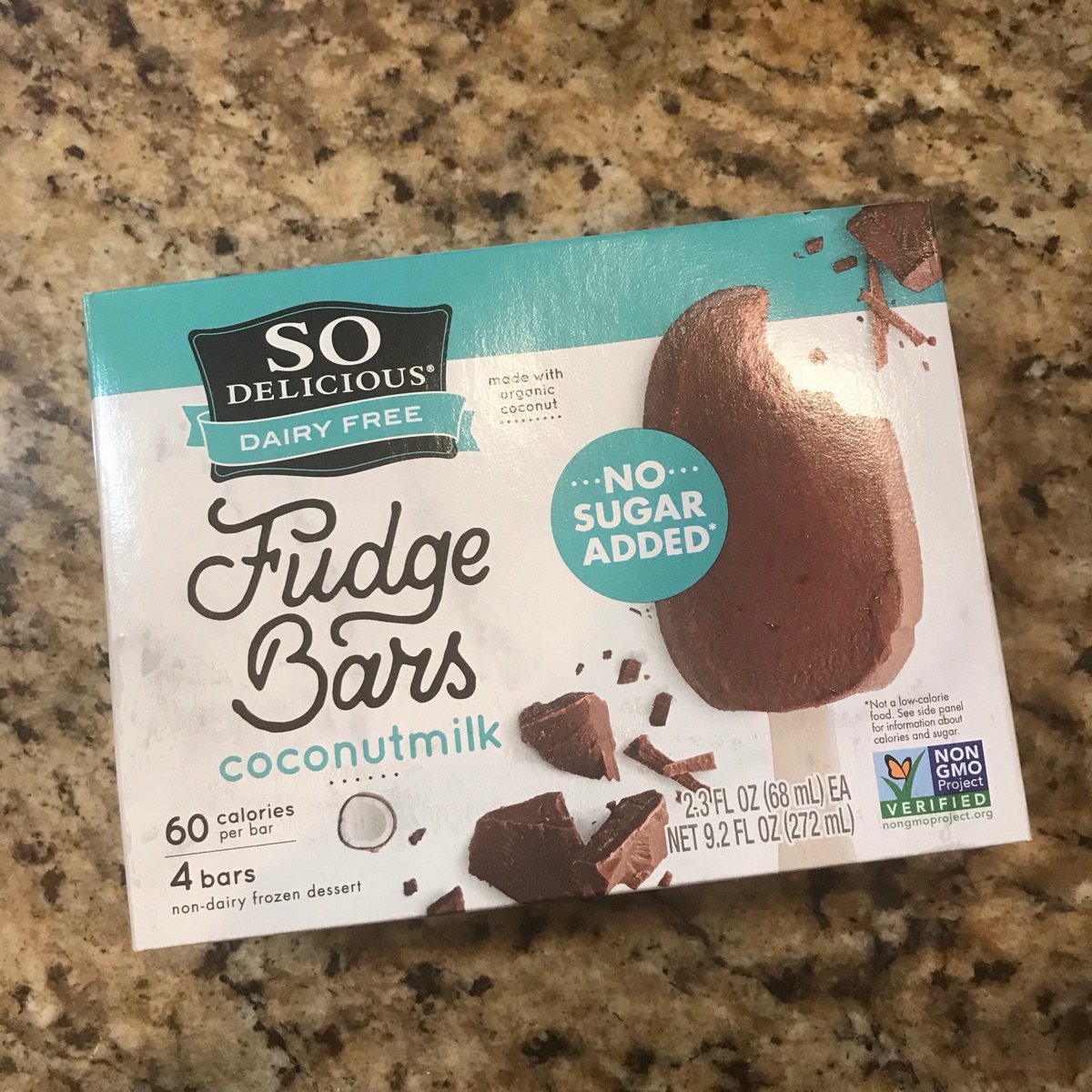 So Delicious Dairy Free Fudge Bars Coconutmilk No Sugar Added 评价 | abillion