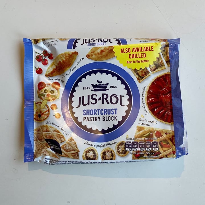 Jus-Rol™ Shortcrust Pastry Block Review | abillion