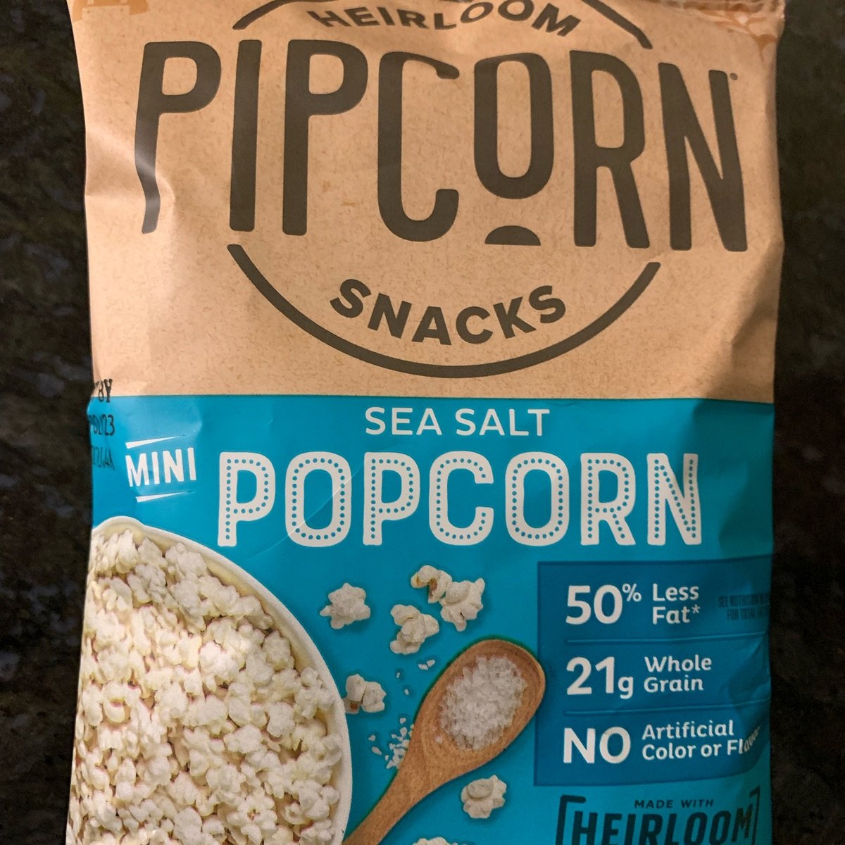 Sea salt heirloom popcorn from Pipcorn - Vegan Product Reviews ...