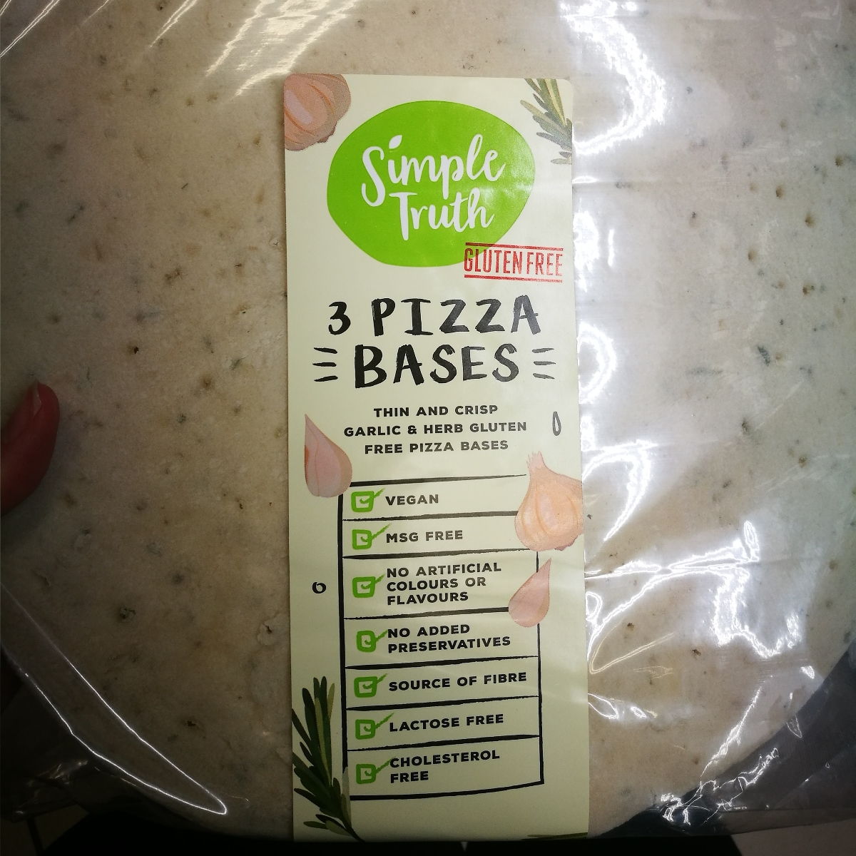 Pizza bases from Simple Truth - Vegan Product Reviews & Ratings | abillion