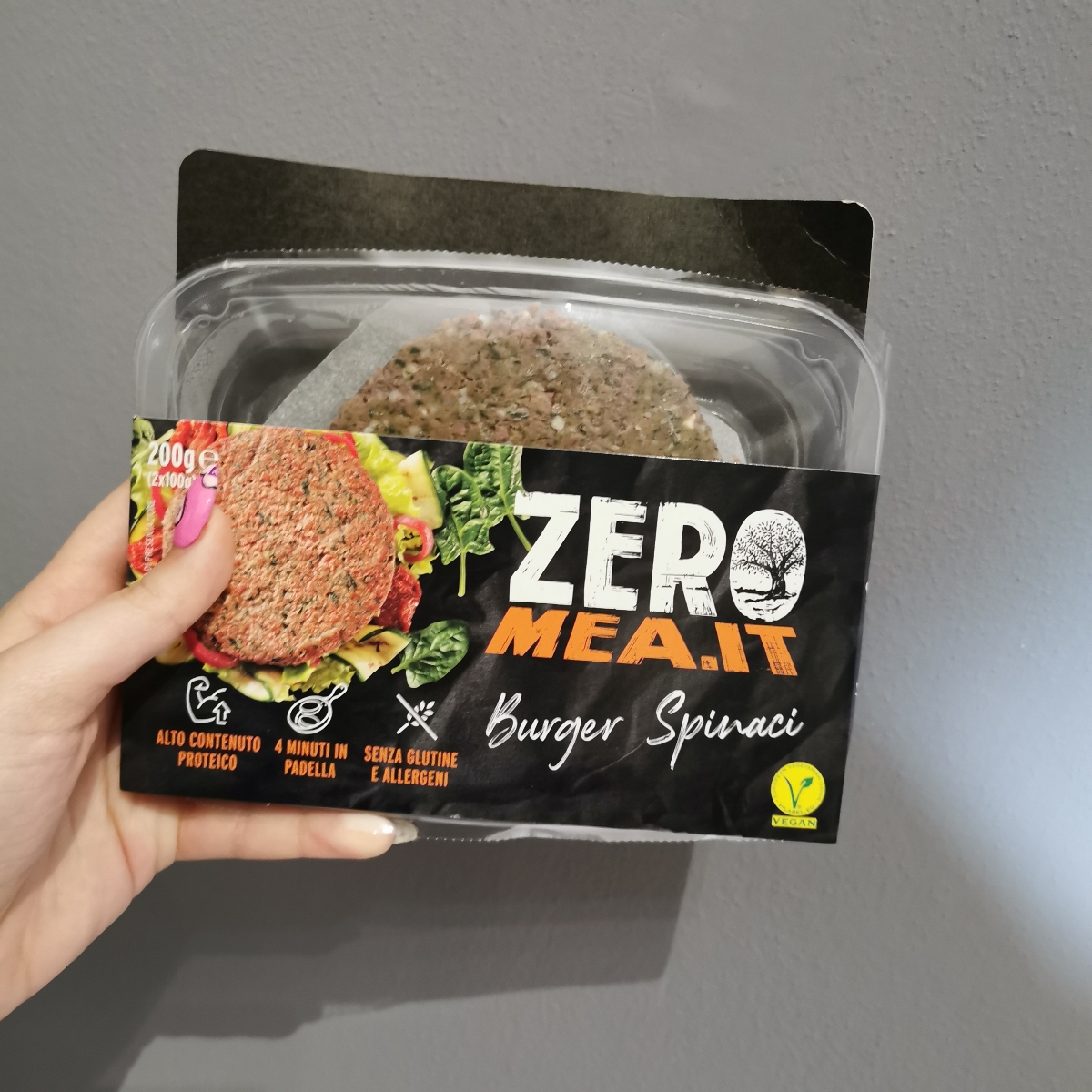 Zero Mea.it Burger di spinaci Reviews | abillion