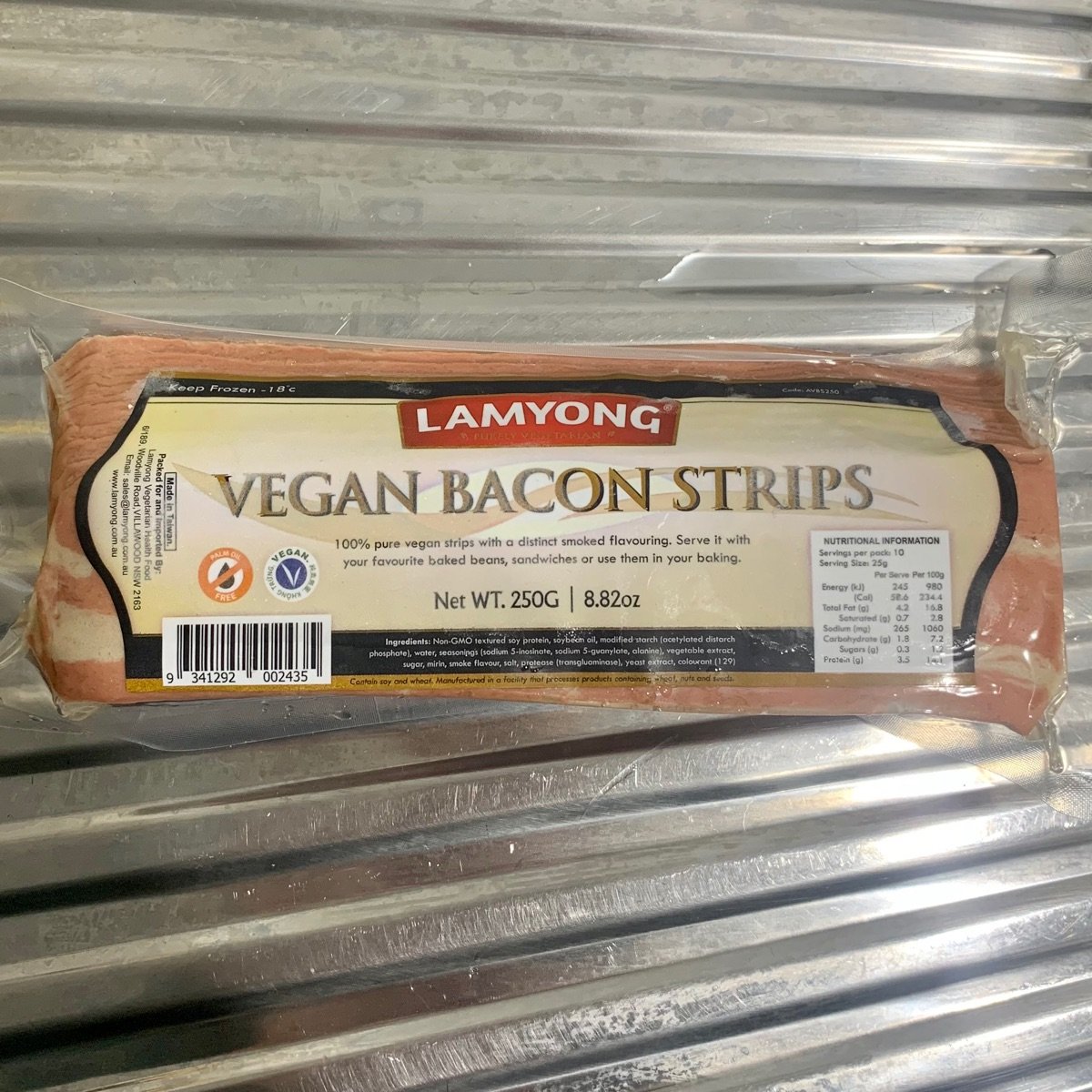 Vegan Bacon Strips from Lamyong - Vegan Product Reviews & Ratings ...
