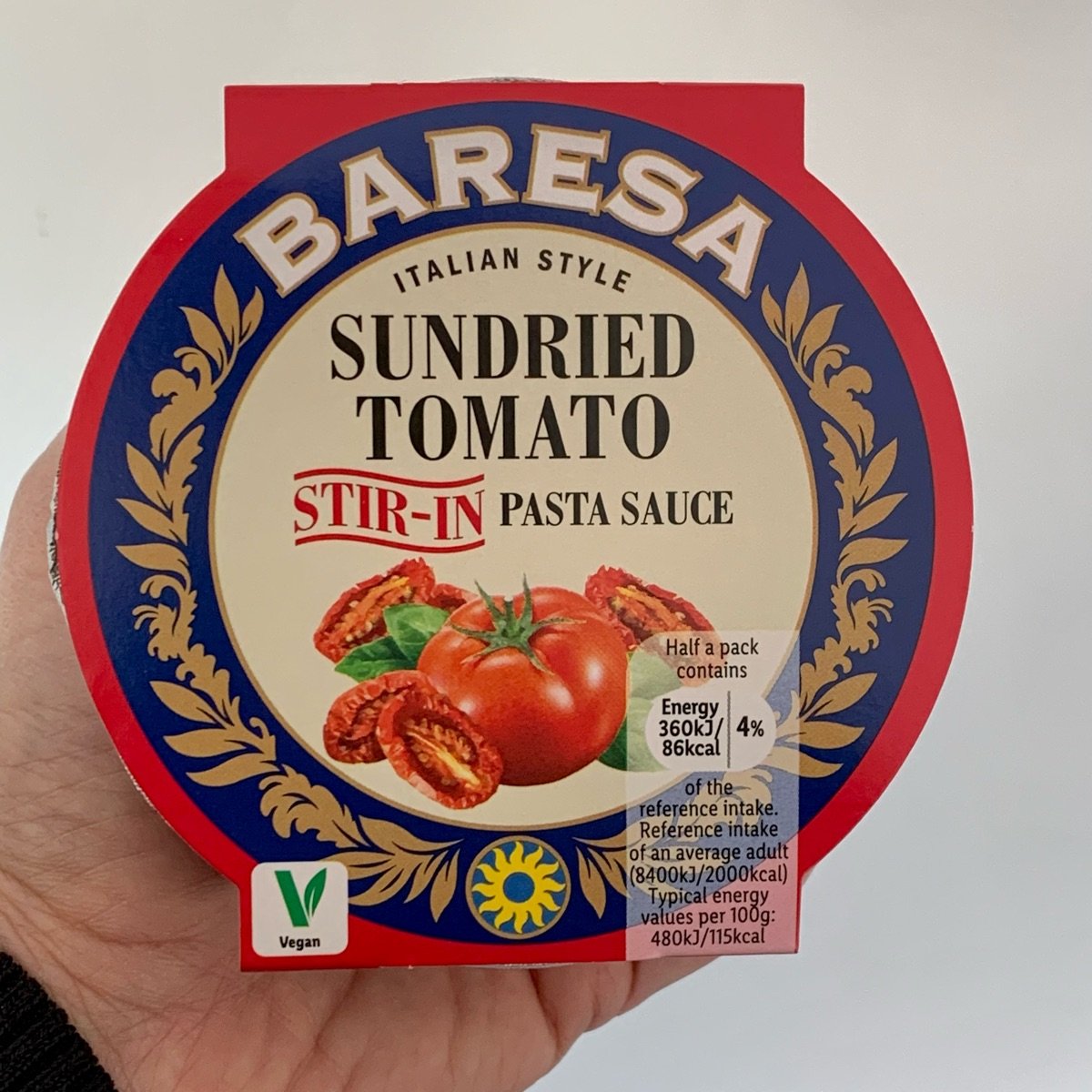 Sundried Tomatoes Pasta Sauce from Baresa - Vegan Product Reviews ...
