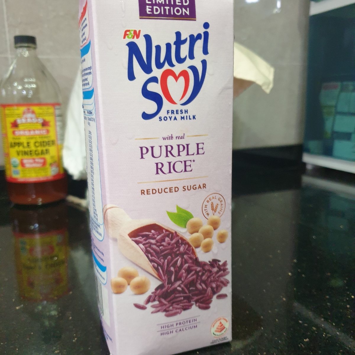 Soy Milk With Purple Rice from Nutrisoy - Vegan Product Reviews & Ratings | abillion