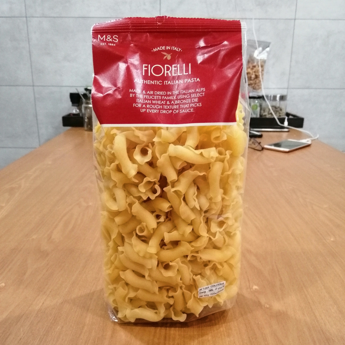 Fiorelli Pasta from Marks & Spencer Food (M&S) - Vegan Product Reviews ...