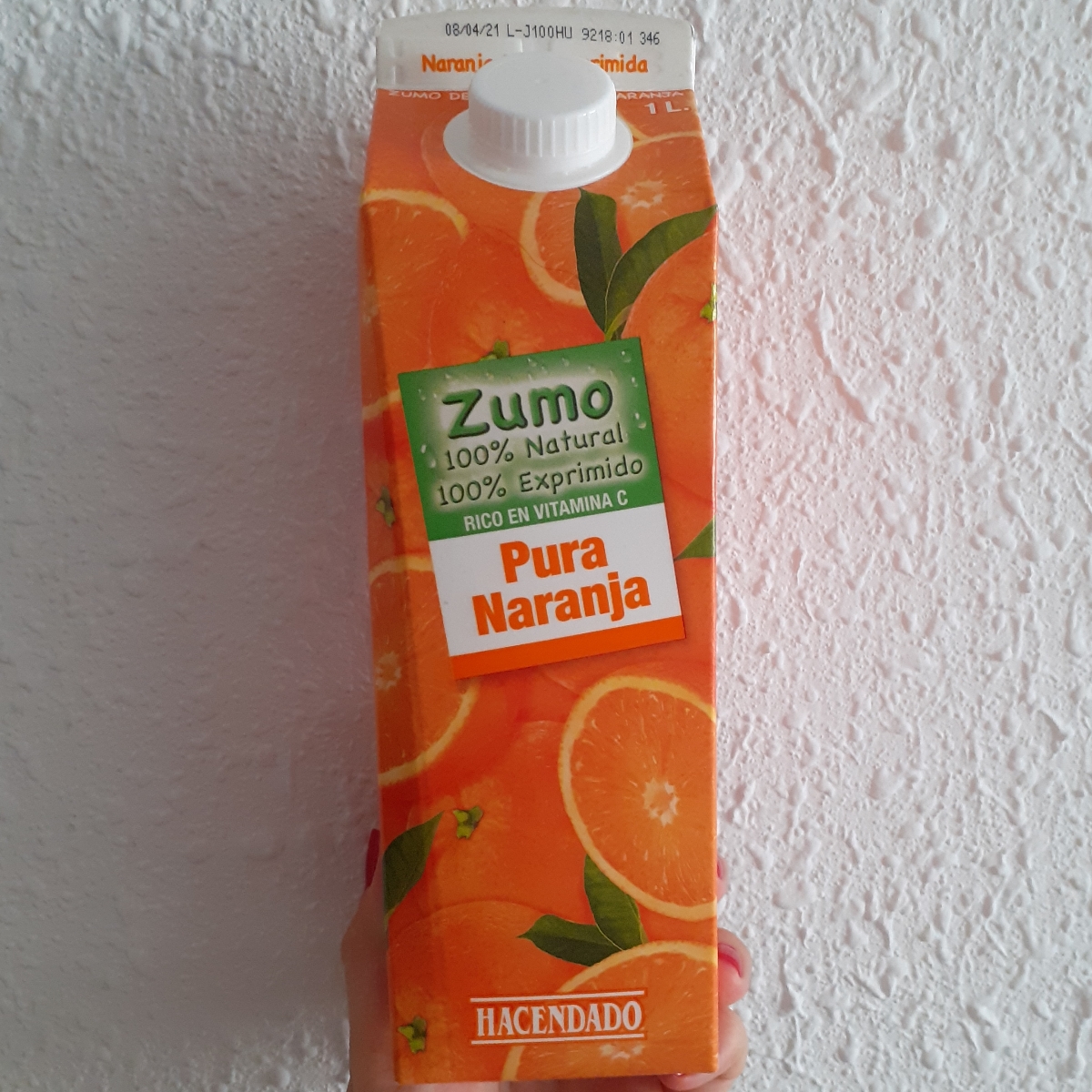 Zumo naranja 100% exprimido from Hacendado - Vegan Product Reviews ...