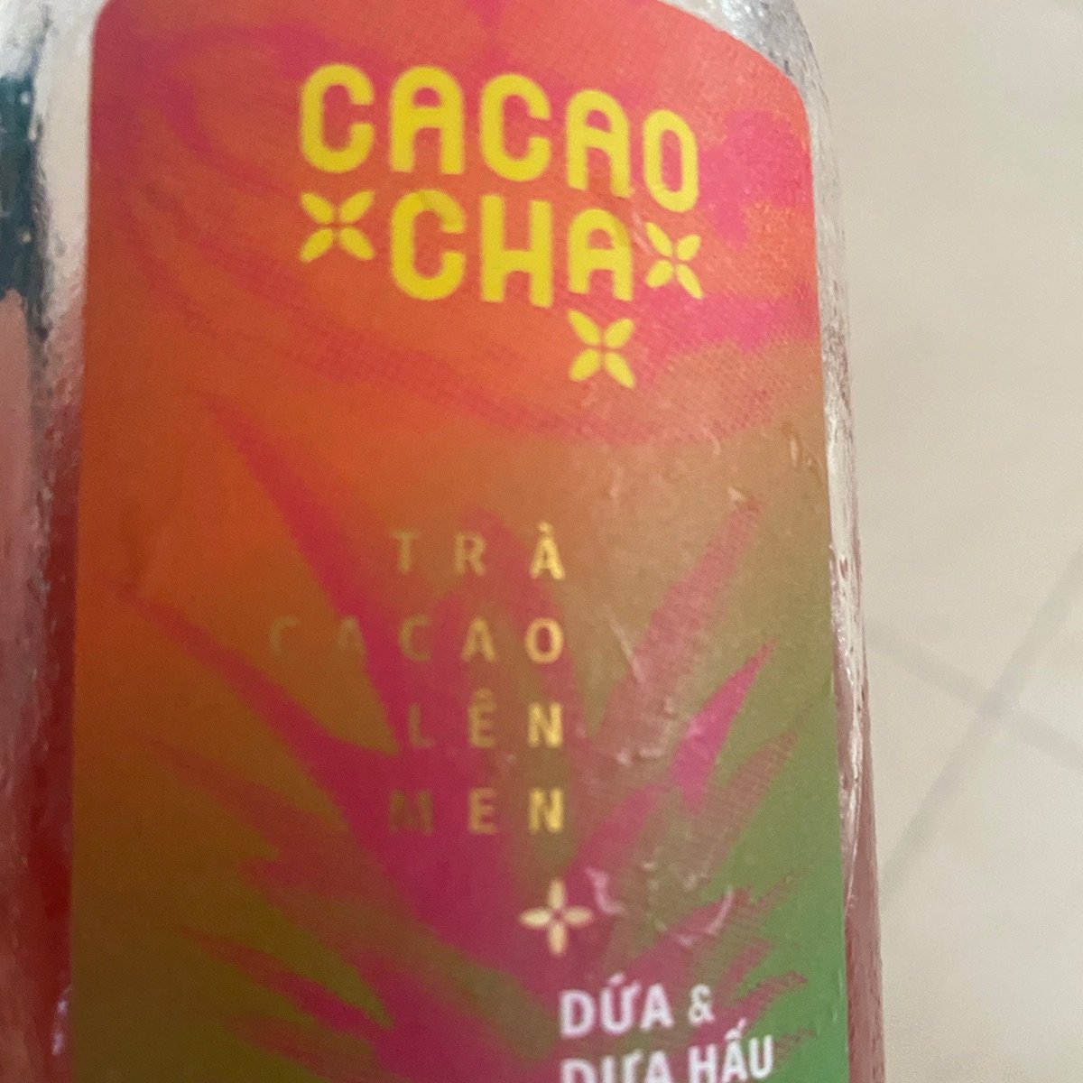 Cocoa Tea Watermelon pineapple Kombucha from Cocoa cha - Vegan Product ...