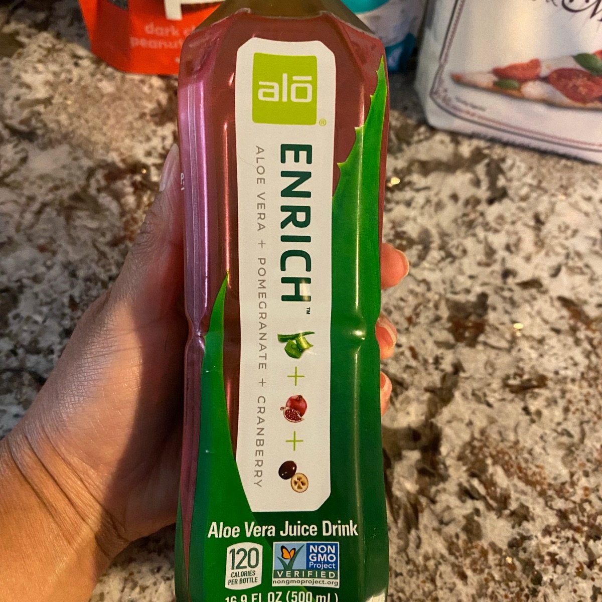 Aloe Vera + Pomegranate + Cranberry Juice from Alo - Vegan Product ...