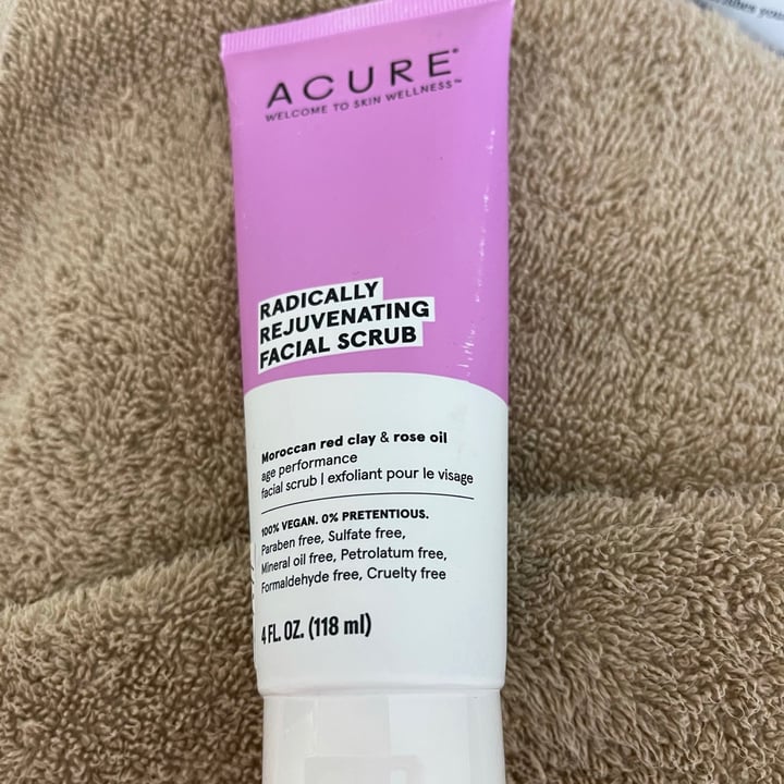 Acure Acure Rejuvenating Facial Scrub Review | abillion