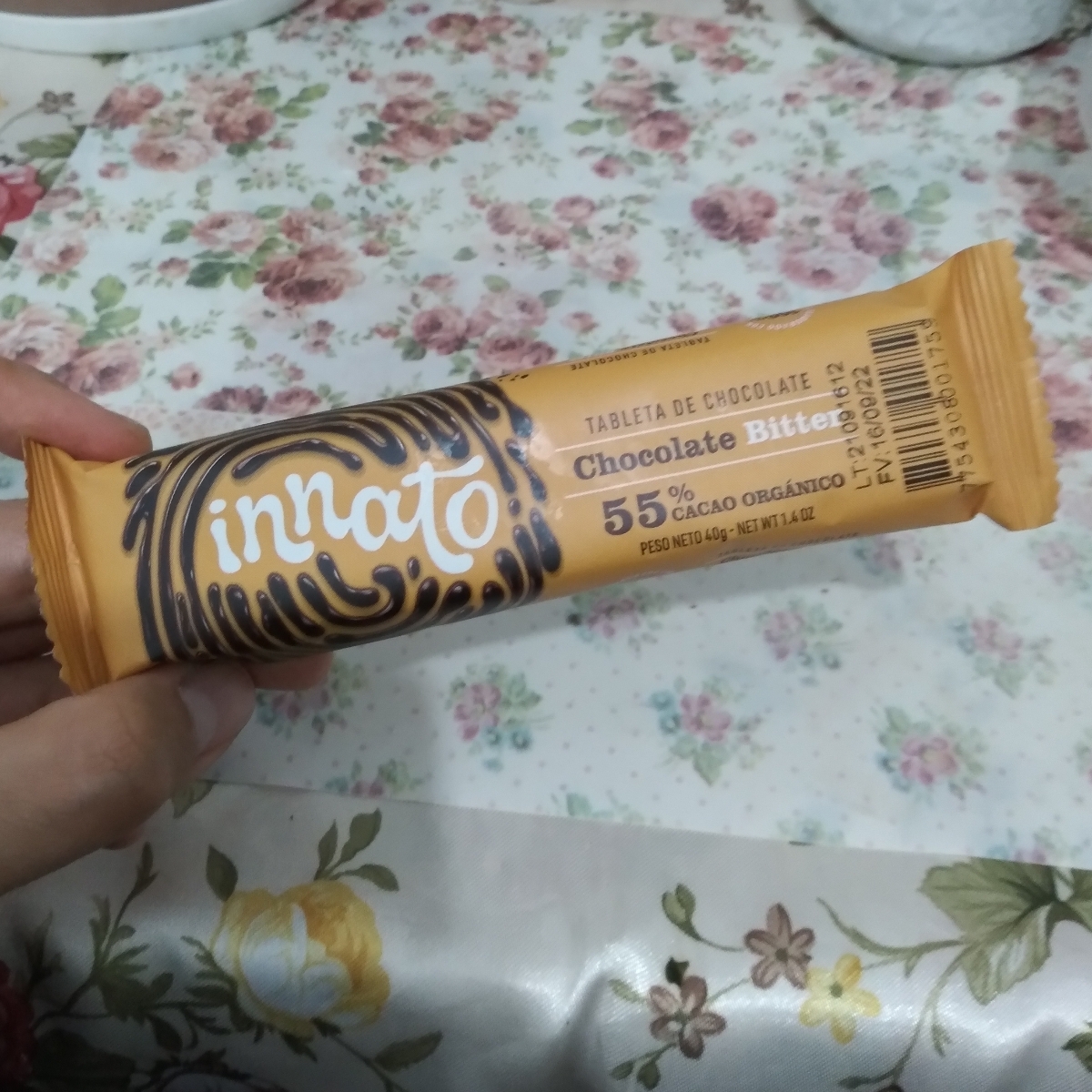 Tableta de chocolate bitter 40g from Innato - Vegan Product Reviews ...