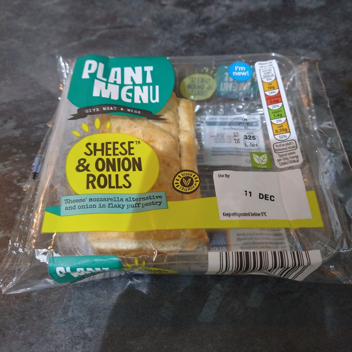 Plant Menu Sheese & Onion Rolls from ALDI - Vegan Product Reviews ...
