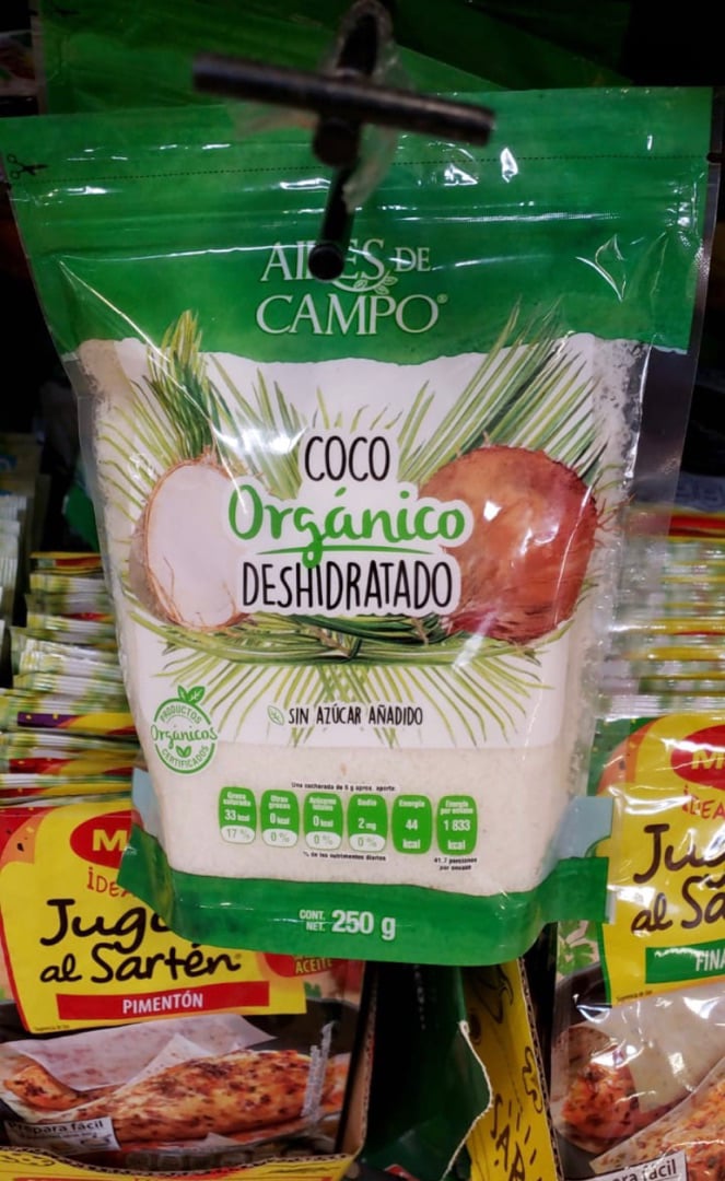 Coco Orgánico Deshidratado from Aires de Campo - Vegan Product Reviews ...