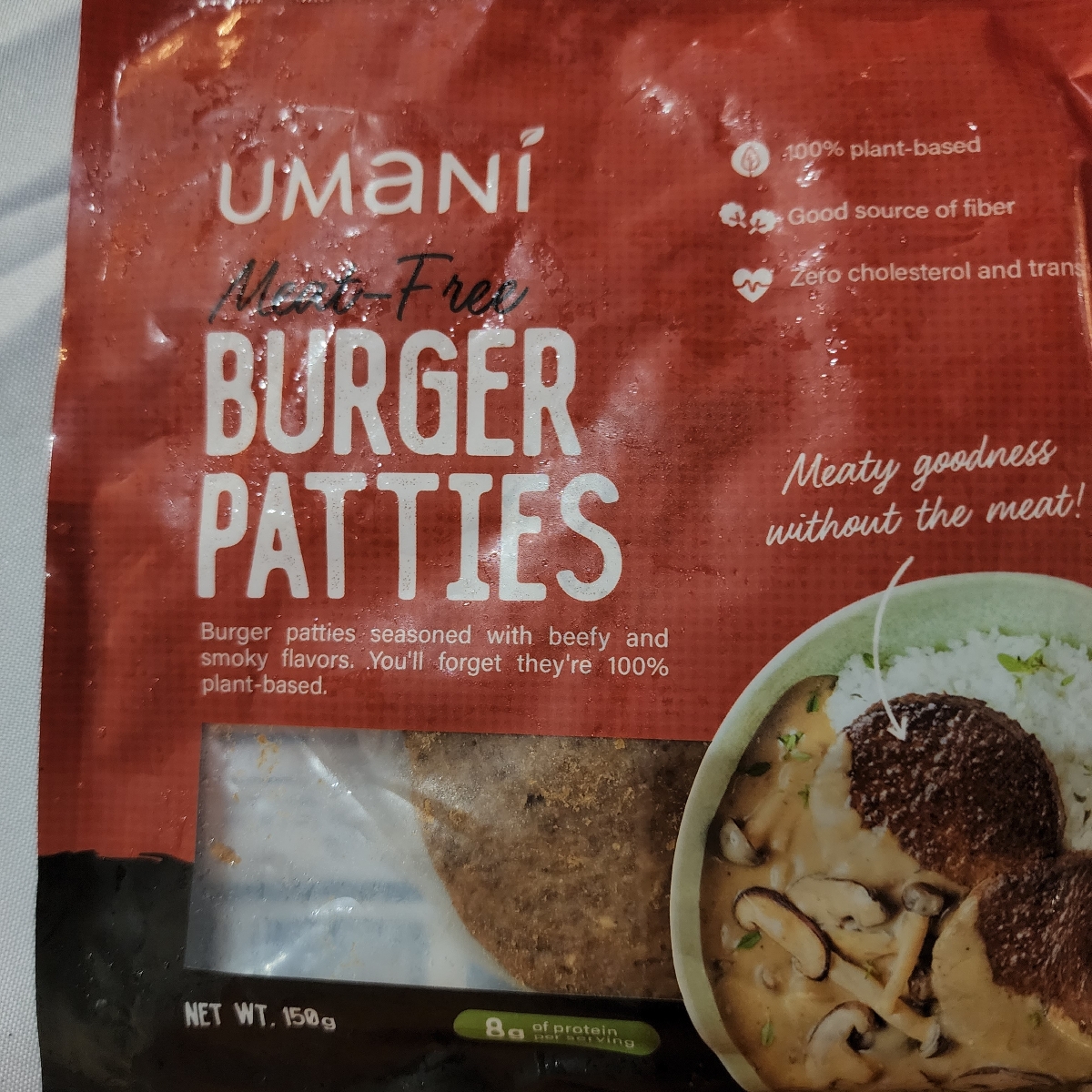 Meat-free Burger Patties from Umani - Vegan Product Reviews & Ratings ...
