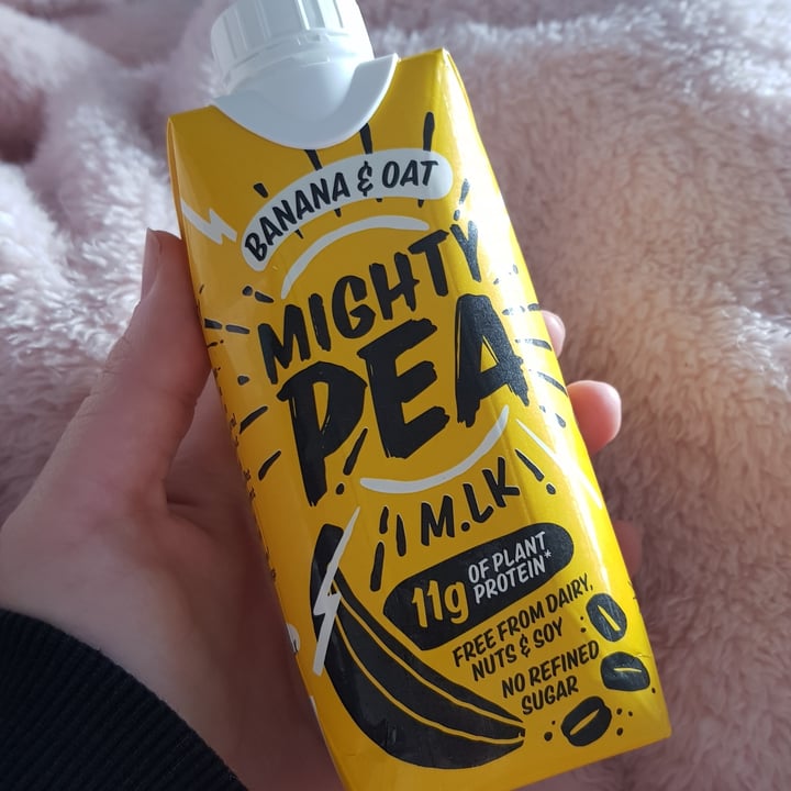 Mighty Pea Banana & Oat Drink Review | abillion