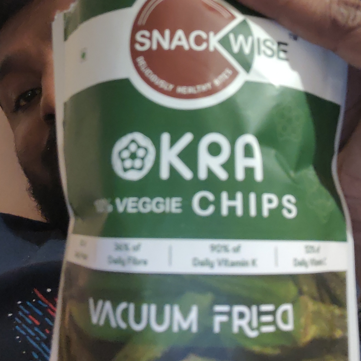 Okra Fries Vacuum Fried from Snack wise - Vegan Product Reviews ...