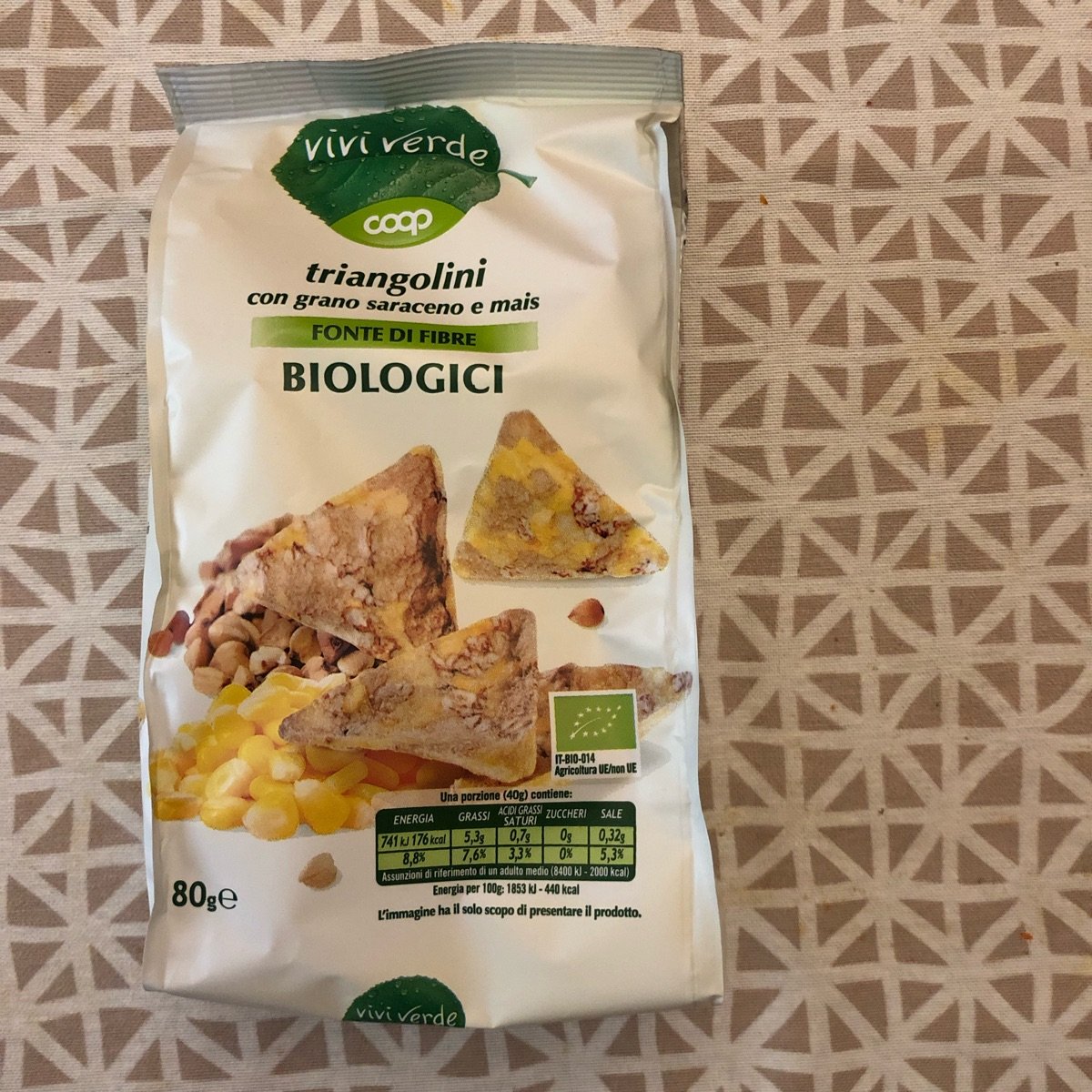 triangolini biologici Al Mais from Viviverde bio - Vegan Product ...