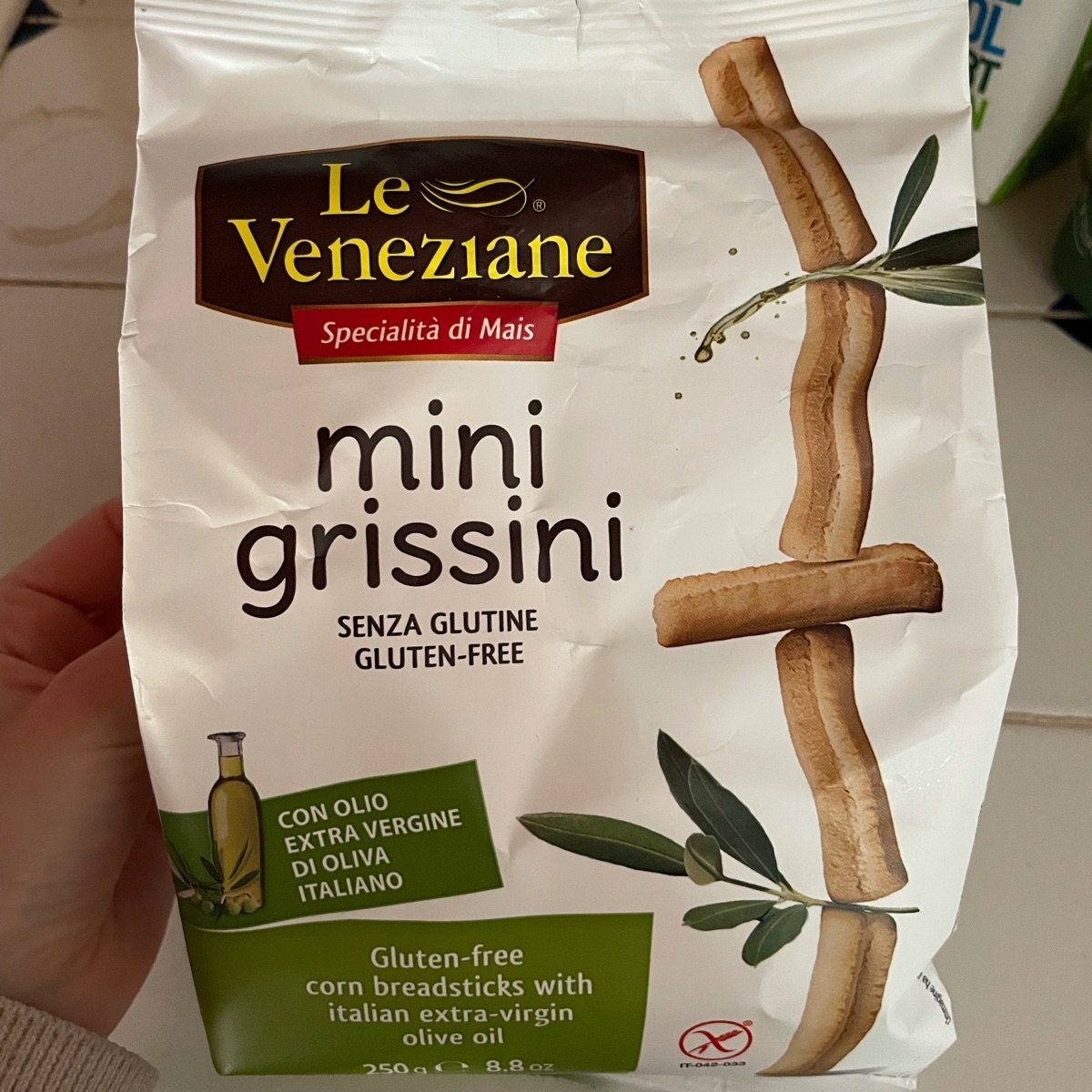Mini Grissini Con Olio Evo from Le veneziane - Vegan Product Reviews ...