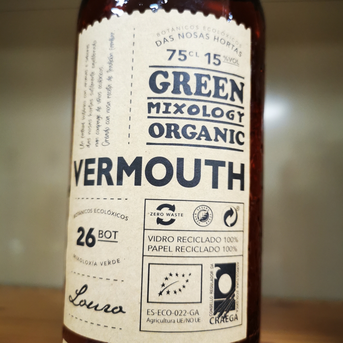 Vermouth from sensus green - Vegan Product Reviews & Ratings | abillion